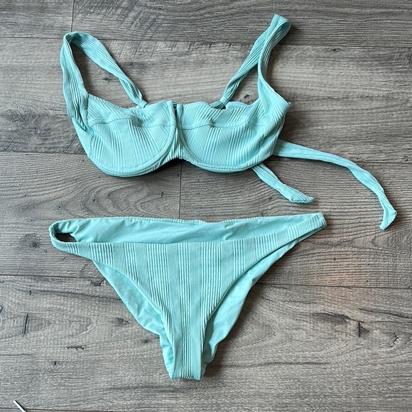 l*space | Swim | L Space Mint Green Bikini Set | Poshmark